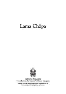 Texto de Lama Chopa 3.0 - Nagarjuna Valencia